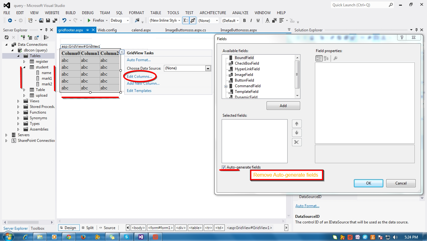 Sumtotal Of Gridview Columns Total In Footer Row Display In Aspnet C ~ Screenshotsdrizzles