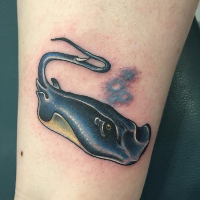 Tatuajes de mantarraya y su Significado