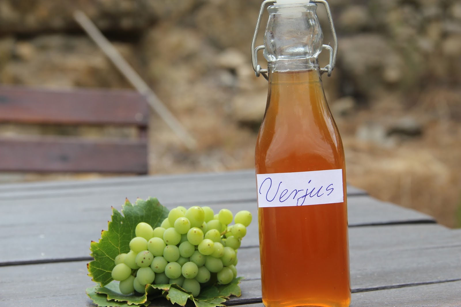 Kochbuch für Max und Moritz: Verjus - selbstgemacht aus grünen ...