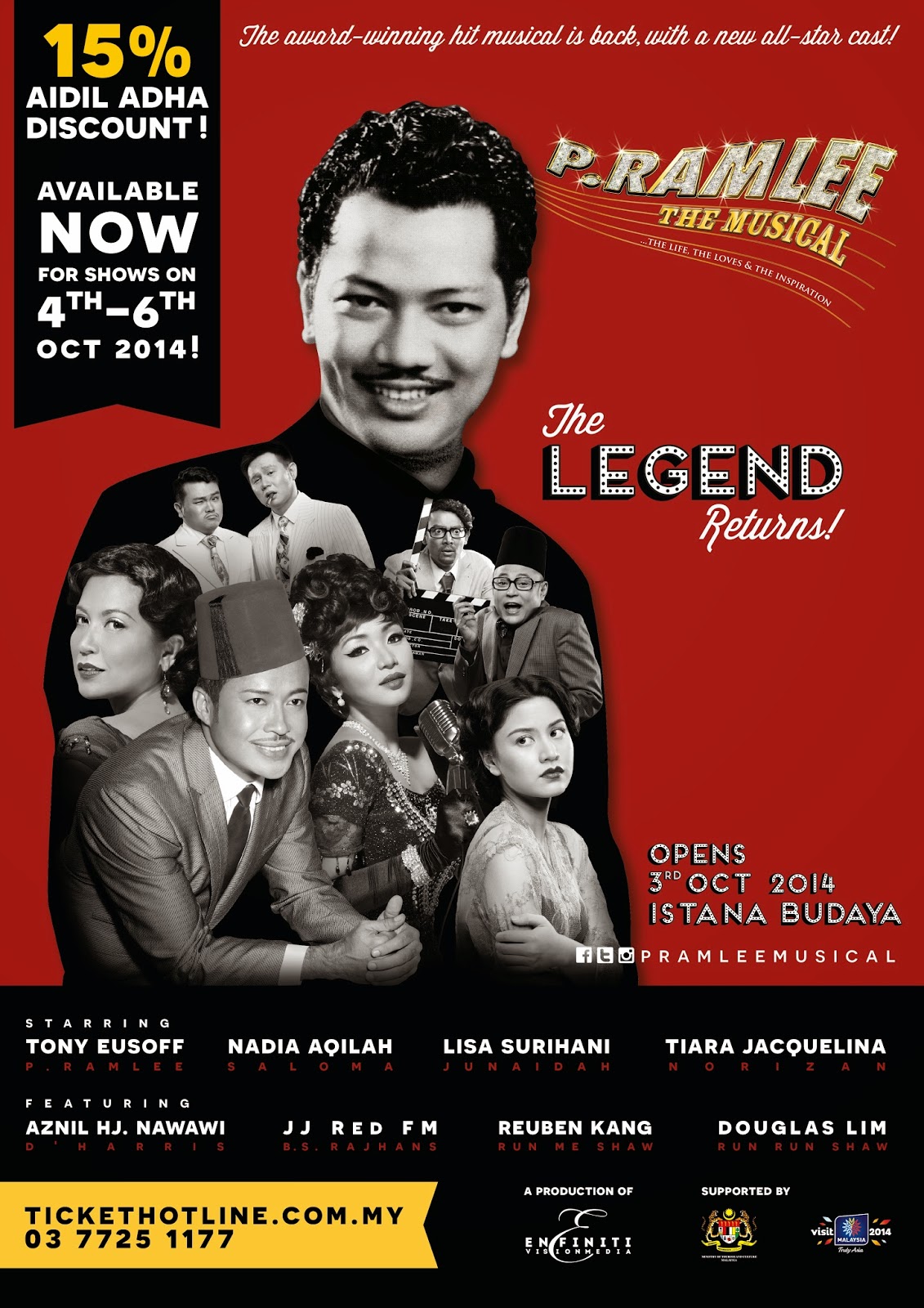 ~Selective Amnesia~: Review: Teater P. Ramlee the Musical