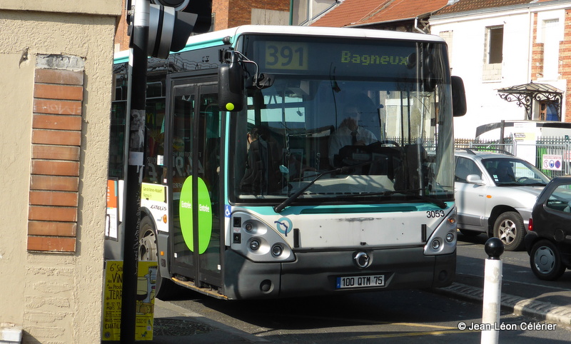 Les Tramways,Métro,RER,Bus de la RATP: Bus 391