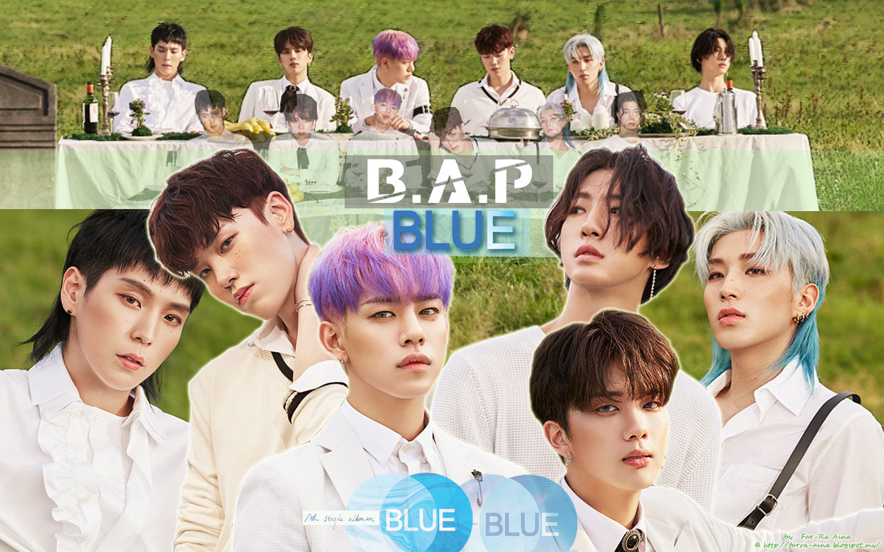 k-pop lover ^^: B.A.P - Blue WALLPAPER