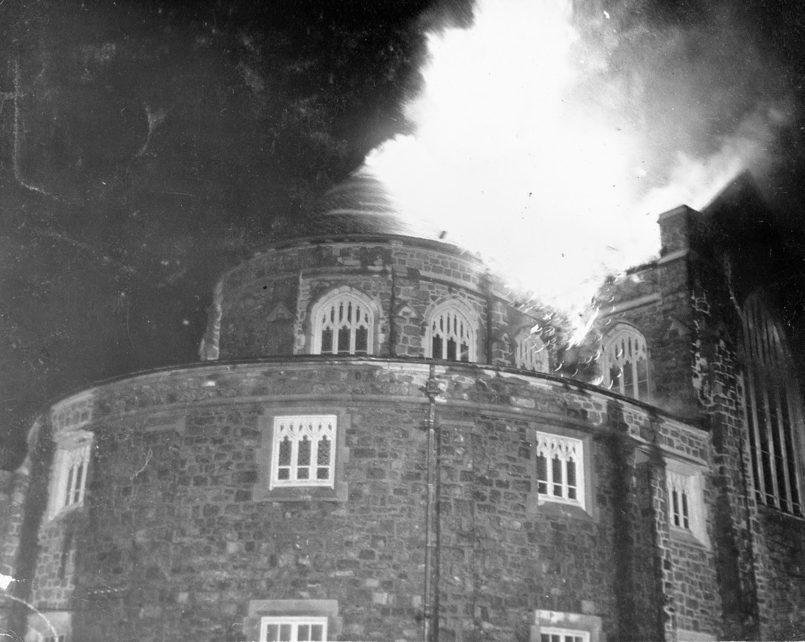 ST JOSEPH'S ABBEY, SPENCER MA: Fire in Rhode Island