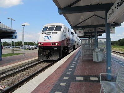 Buck Tracks: Trinity Railway Express - Fort Worth - CentrePort/DFW ...