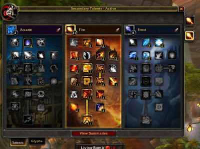 Everything Mage: Fire Mage PvP 4.3 Talents and Glyphs