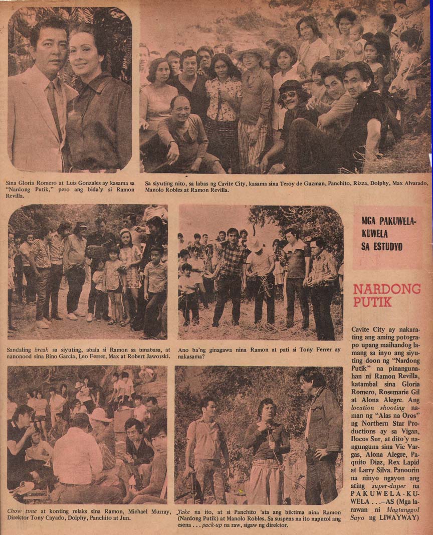 Dolphy Filmography: 1972 Nardong Putik (Guest)