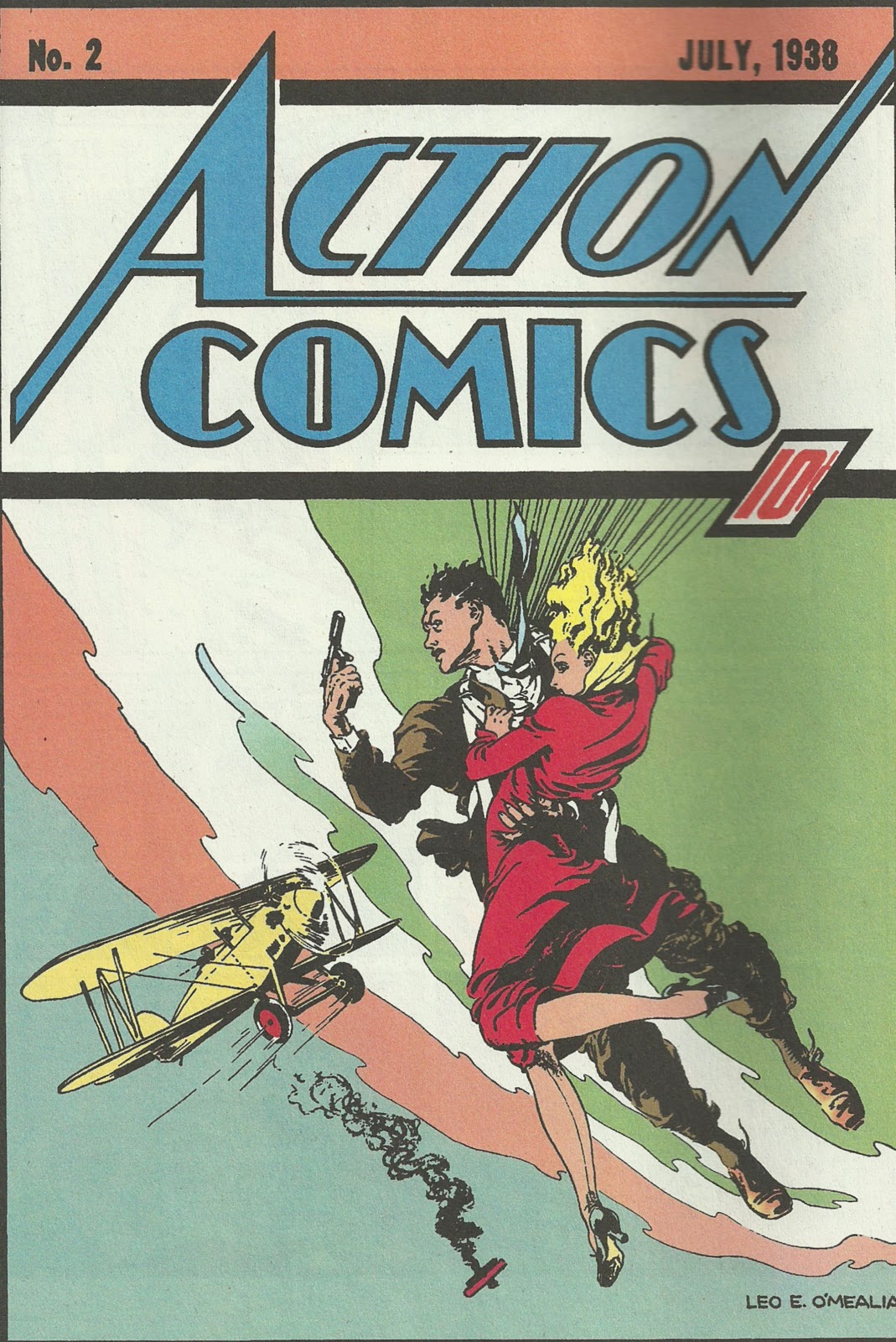 The Comic Book Historian: Action Comics number 1 and a bit more