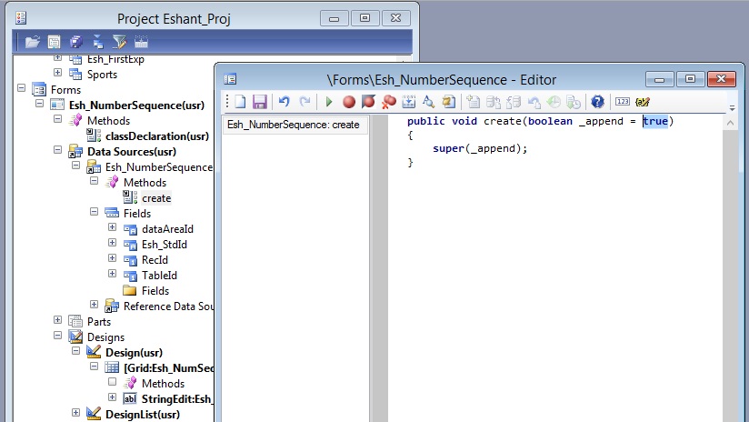 Learn Basics of AX D365 FO: Number Sequence in AX 2012 using X++