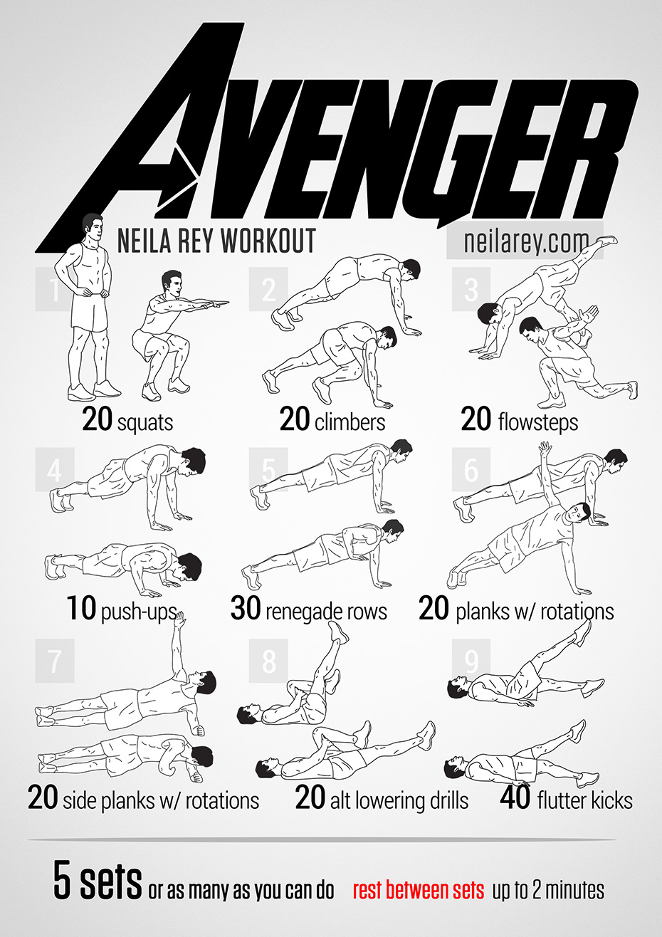 1 Week Avengers Workout Kessel RunnerThe Kessel Runner
