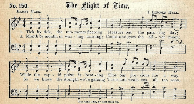 Antique Graphics Wednesday - Antique Clock Faces & Hymns - Knick of Time