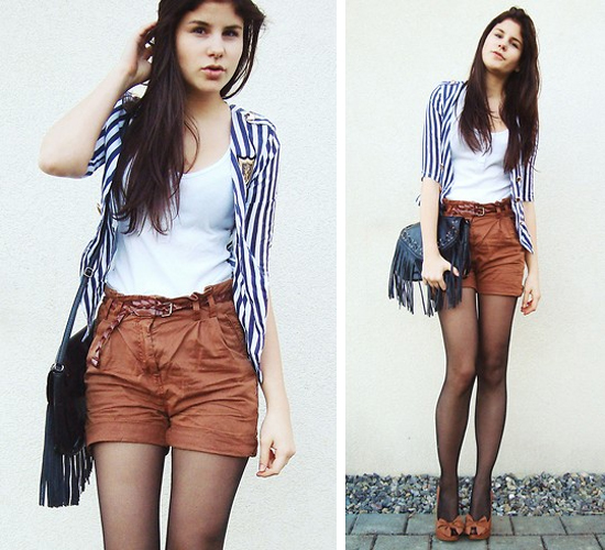 UNIVERSO FEMININO: Look Do dia : Cor Caramelo