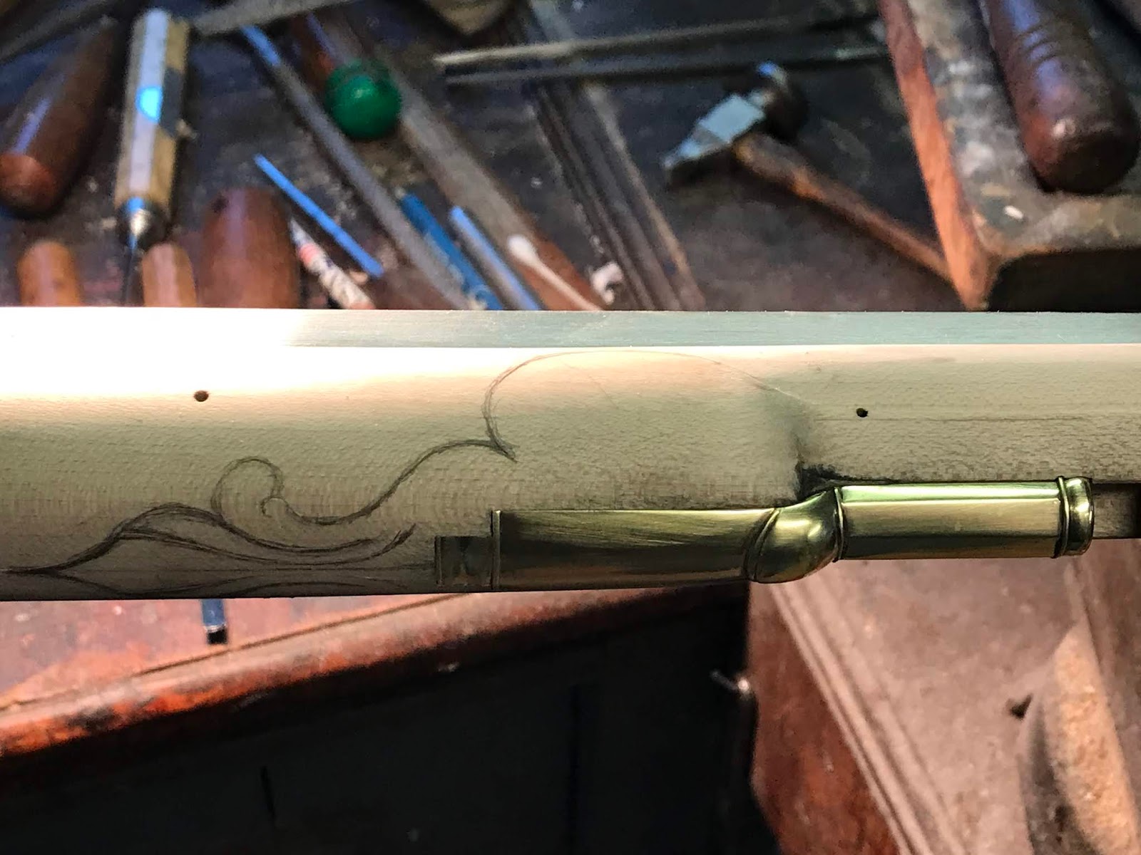 Judson Brennan: Alaskan Longrifle Artisan: Working To Complete the ...