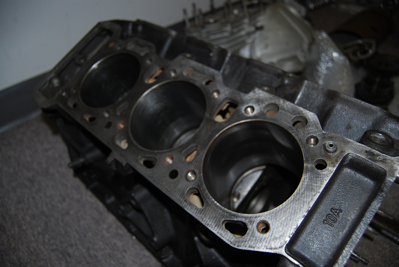 Dino 246 Restoration Blog: Solid as a piece of iron. The engine block ...