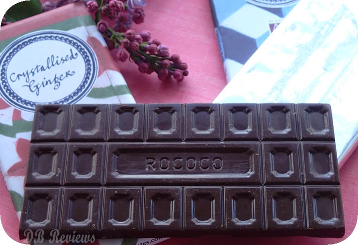Rococo Chocolates - Organic Artisan Bars - DB Reviews - UK Lifestyle Blog