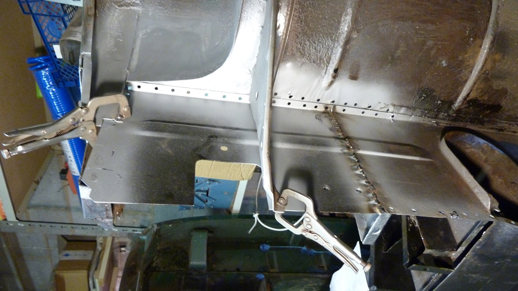 MG Midget 1965 MKII Restoration Project: Rear bulkhead continued