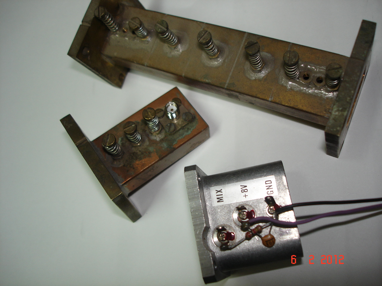 Ο 2Μδης στο διαδίκτυο...: RF mWatt-Meter 10,368GHz...