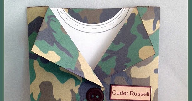 Danita's Designs!!! : Cadet card/Inspirational Card