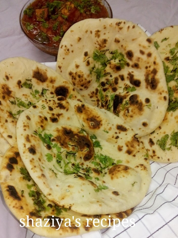 shaziya'srecipes: PLAIN KULCHA RECIPE/KULCHA RECIPE WITHOUT YEAST AND ...