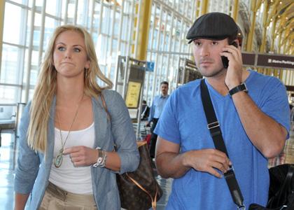 All About Sports: Tony Romo With Wife Images 2012