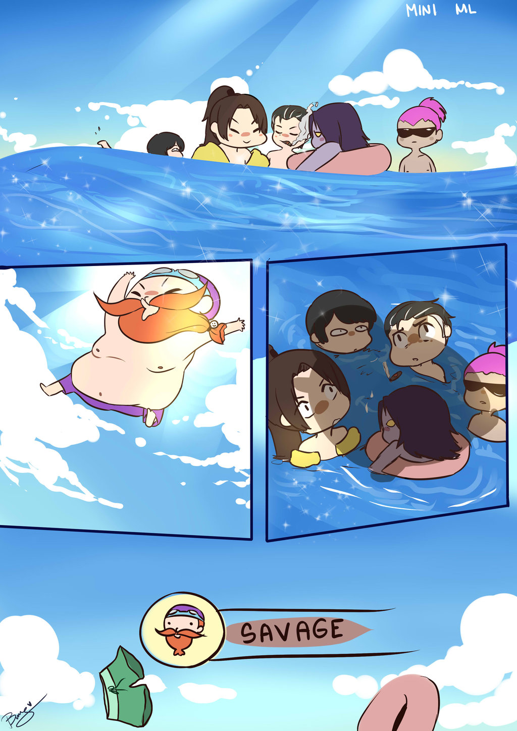 Just My Blog : 12 Kumpulan komik MLBB Funny