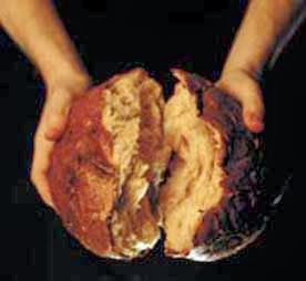 Power over Time Space and Matter: BREAKING BREAD OR HOLY COMMUNION