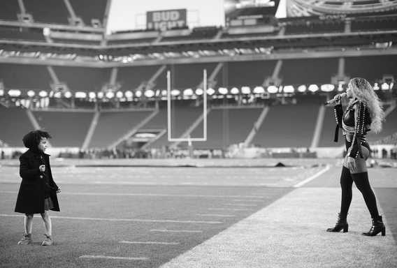 Beyonce shares personal photos from Super Bowl