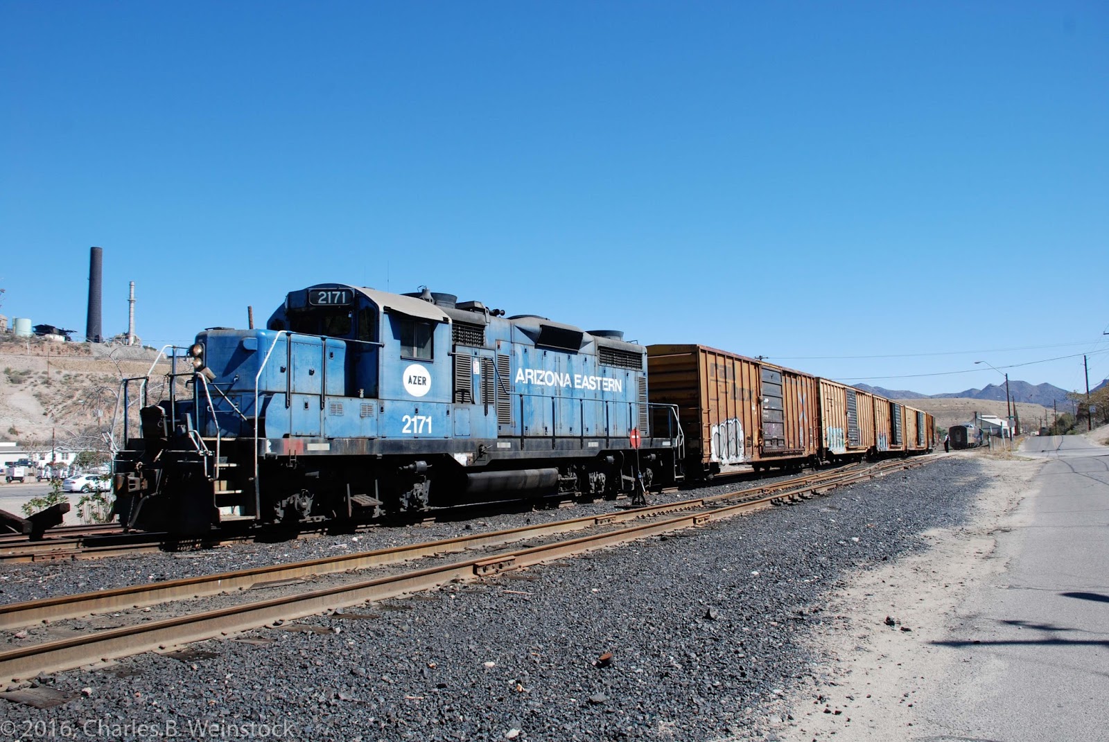 Chuck's Ramblings: Arizona Eastern Railway with some baseball and ...