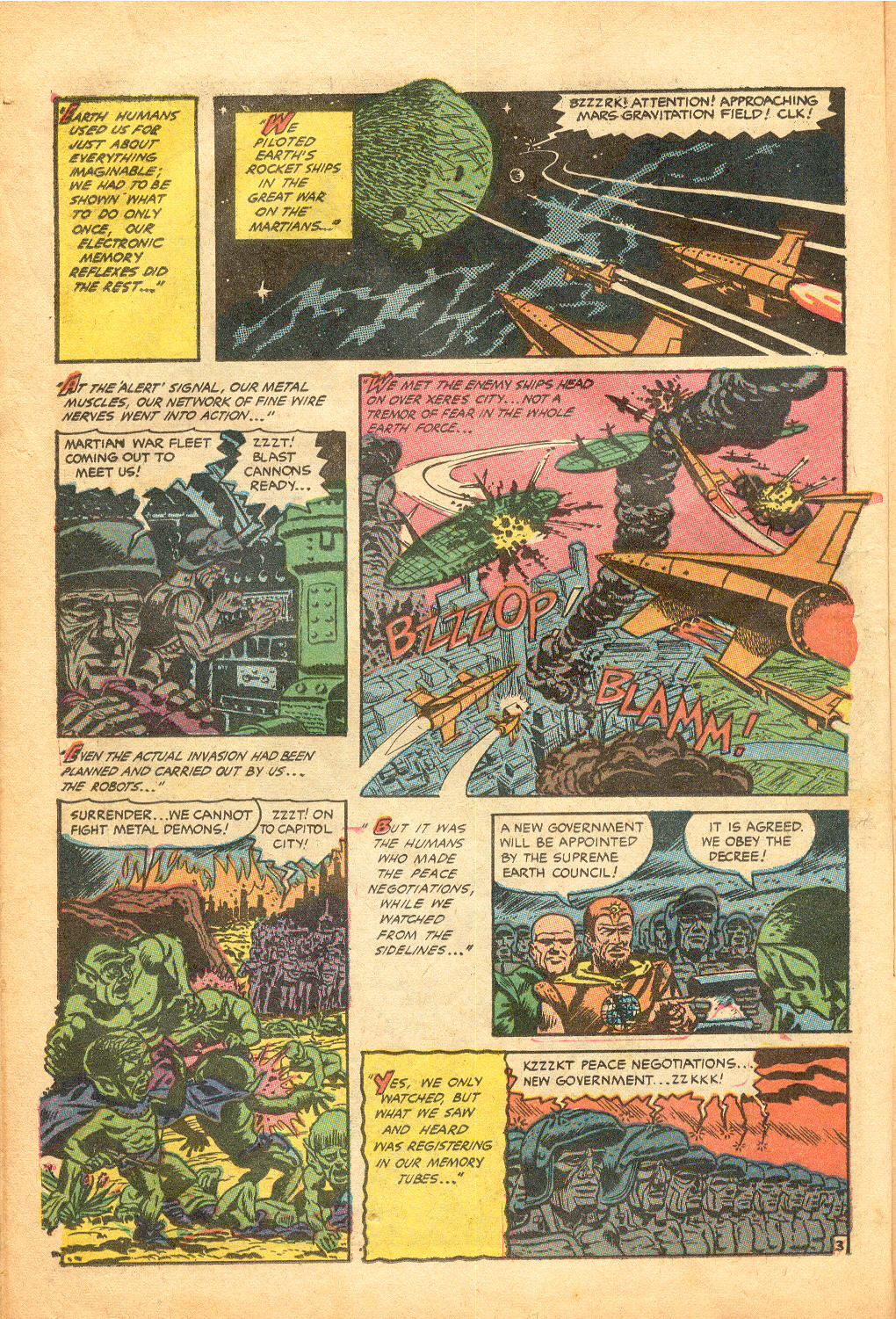 Four-Color Shadows: We Shall Rise Again-Johnny Bell-1953