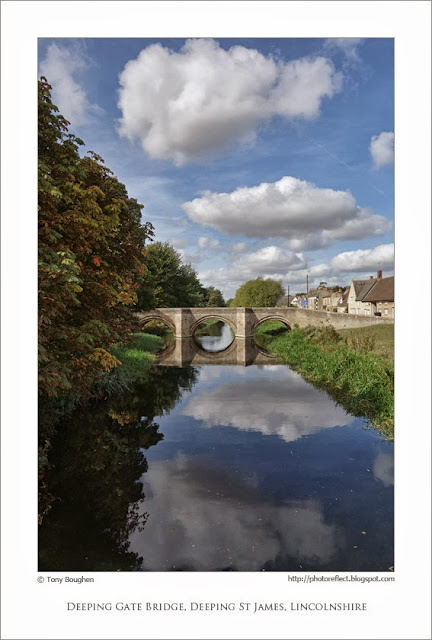 PhotoReflect: River Welland and Deeping Gate Bridge