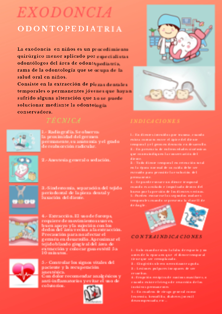 Exodoncia y cirugía en niños