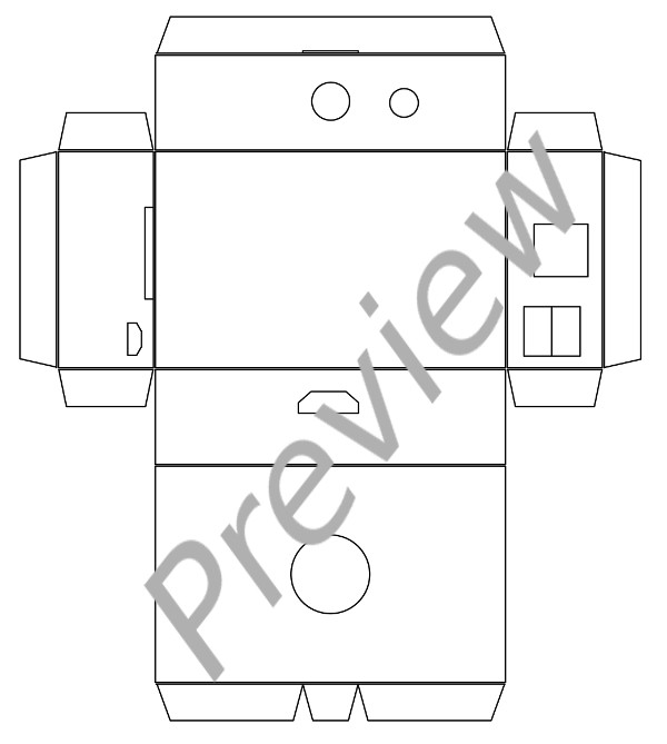 It's tooltime!: Most perfectly fitting Raspberry Pi Paper Case