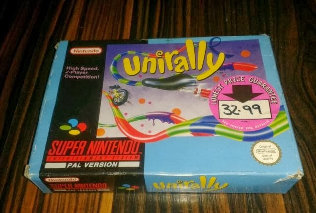 Boxed Pixels: Snes Review : Unirally (Game 021)