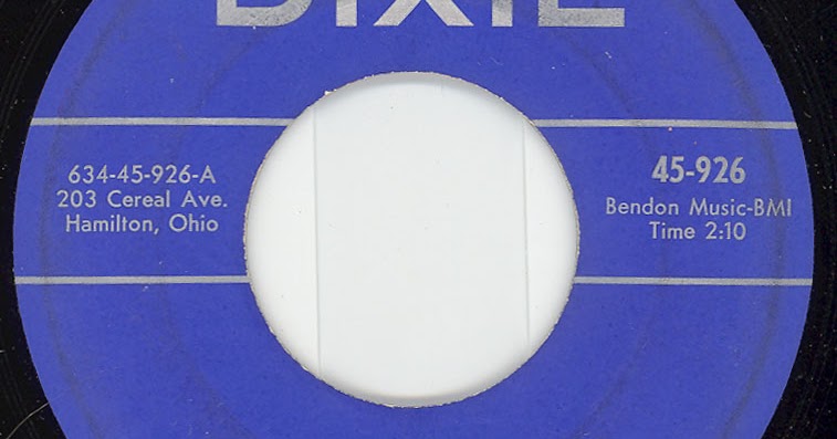 Starday Custom Series: DIXIE RECORDS 926