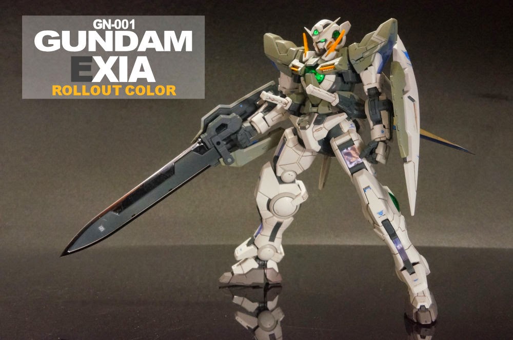 Painted Build: RG 1/144 Gundam Exia "Rollout Colors"