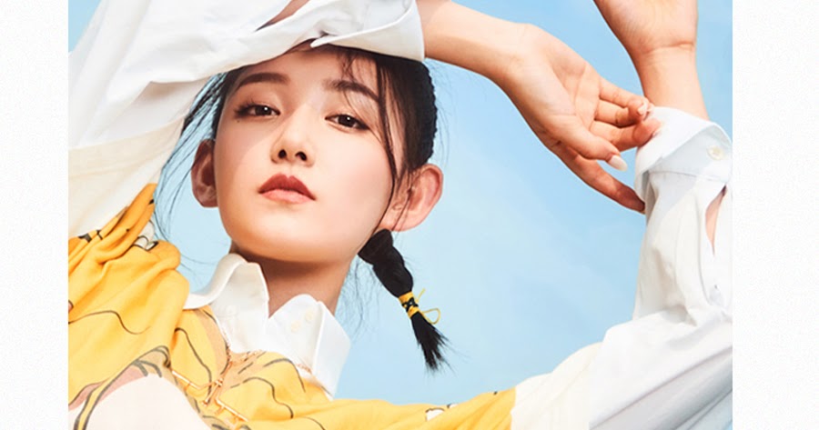 China Entertainment News: Jiang Yiyi poses for photo shoot