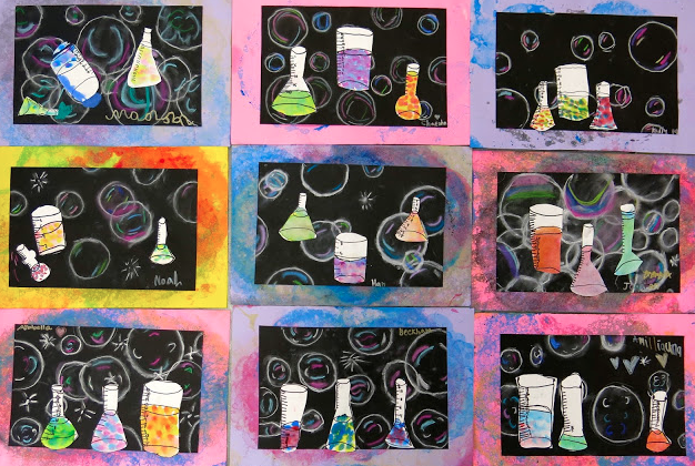 Cassie Stephens: In the Art Room: Mad Scientist STEAM Lesson for First ...