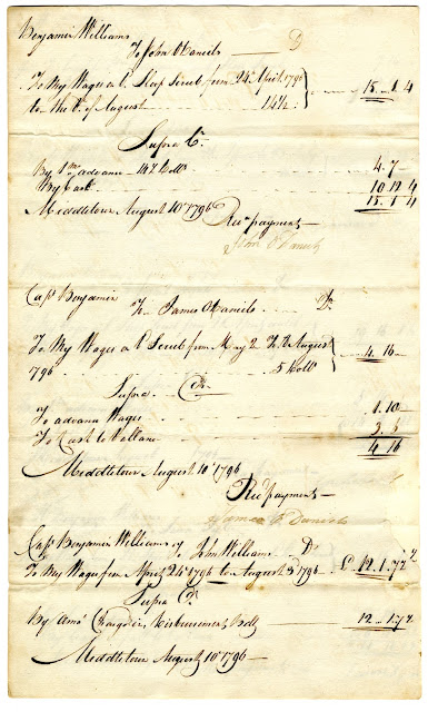 Faces and Places of the Past: Captain Benjamin Williams