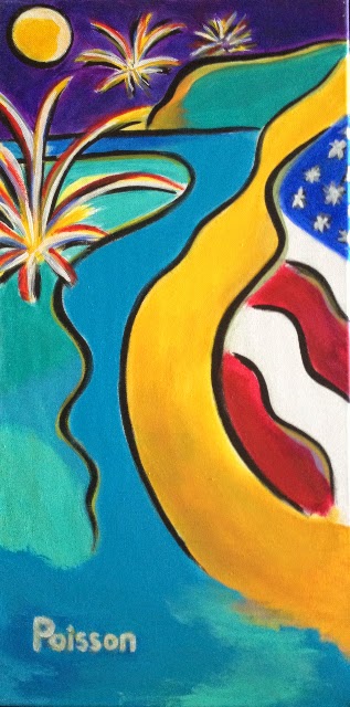 Daily Painters Abstract Gallery: Contemporary Art Abstract Landscape ...