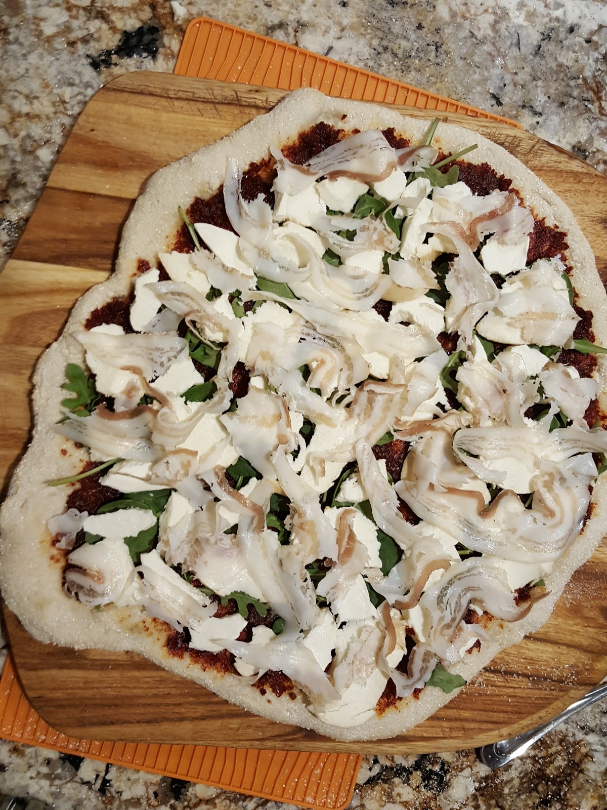 Pizza Freak: Olive Tapenade Panini and Sun Dried Tomato Pesto Pizza