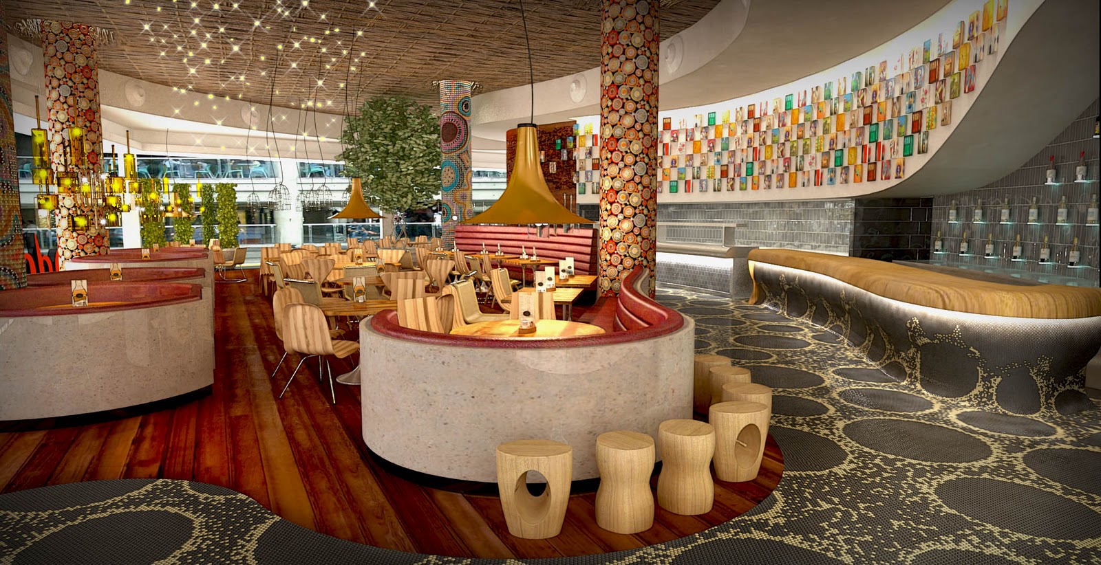 Hisbalit mosaico: Nandos Restaurant