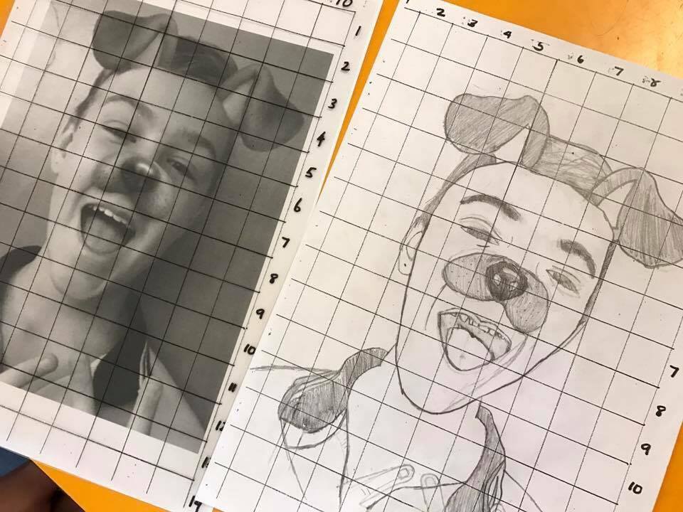 Practical art making lesson: Let me take a selfie!