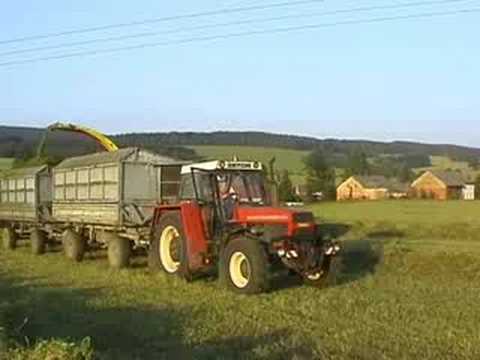 Tractor: ZETOR 12145 + JD 6850