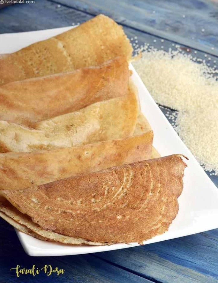 Farali Dosa, Faral Foods Recipe - How To Make Farali Dosa, Faral Foods ...