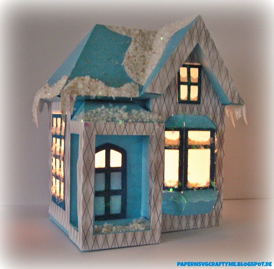 PAPER N SVG CRAFTY ME: MY 3D WINTER CHILL HOUSE