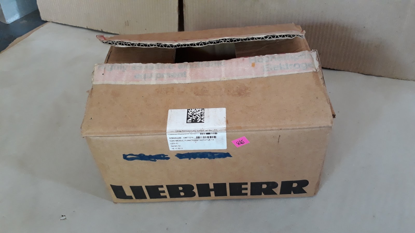 LIEBHERR PME1 FUNKTION STASTATUR TA48-2 CRANE CONTROL PANEL - Aeliya Marine