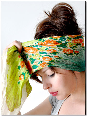 Kanubeea Hair Clip: Tutorial Menggunakan Head Scarf Atau Syal Pada Rambut