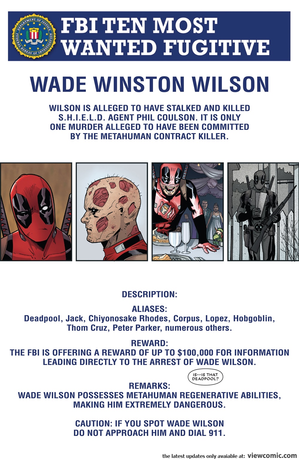 Deadpool Aliases