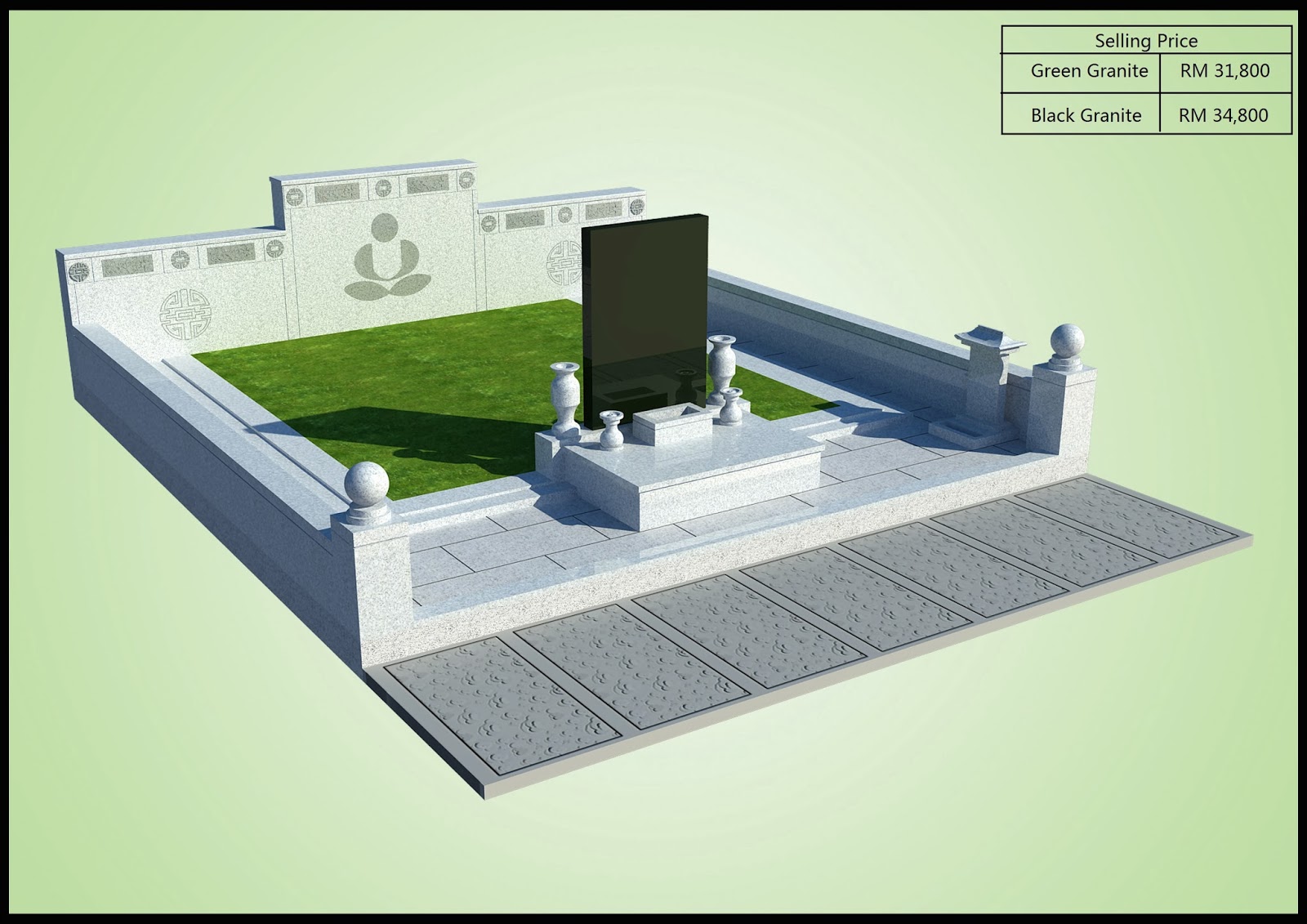 NIRVANA MEMORIAL PARK & FUNERAL SERVICE PACKAGE: TOMB DESIGN - DOUBLE ...