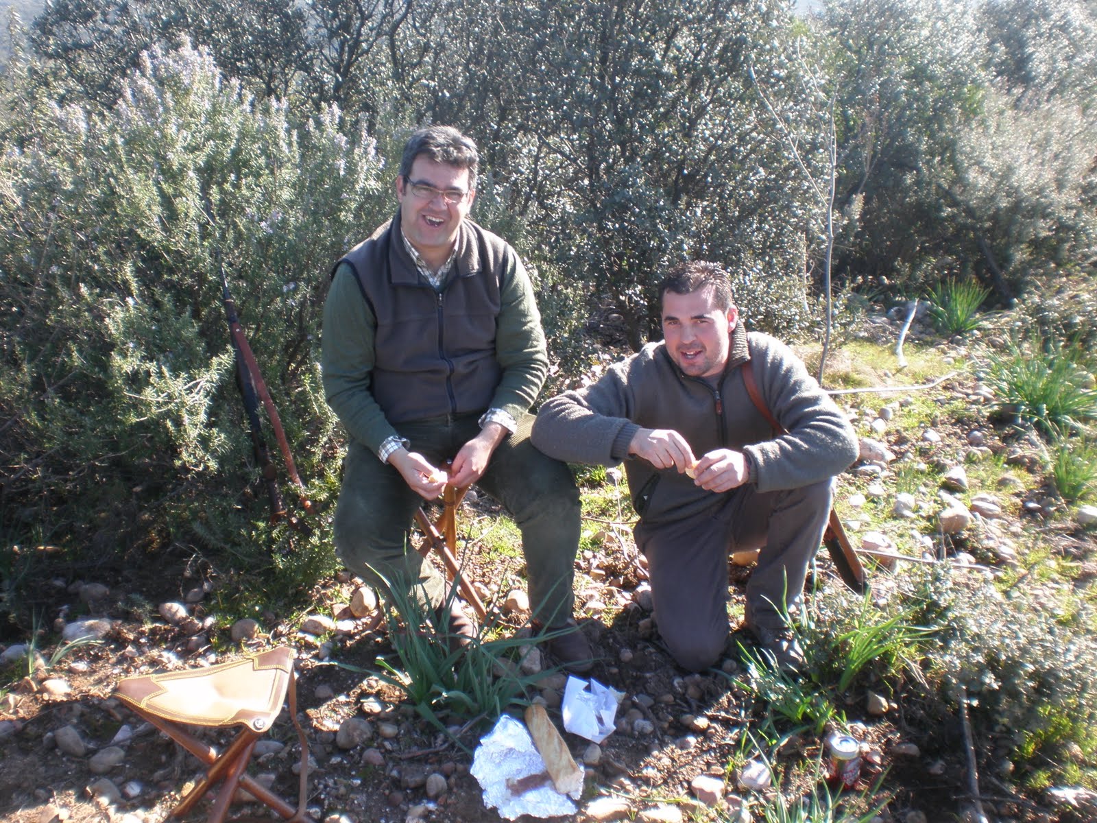 Pasion Cinegetica: EL CHAPARRON. MAS VALE TARDE QUE NUNCA.