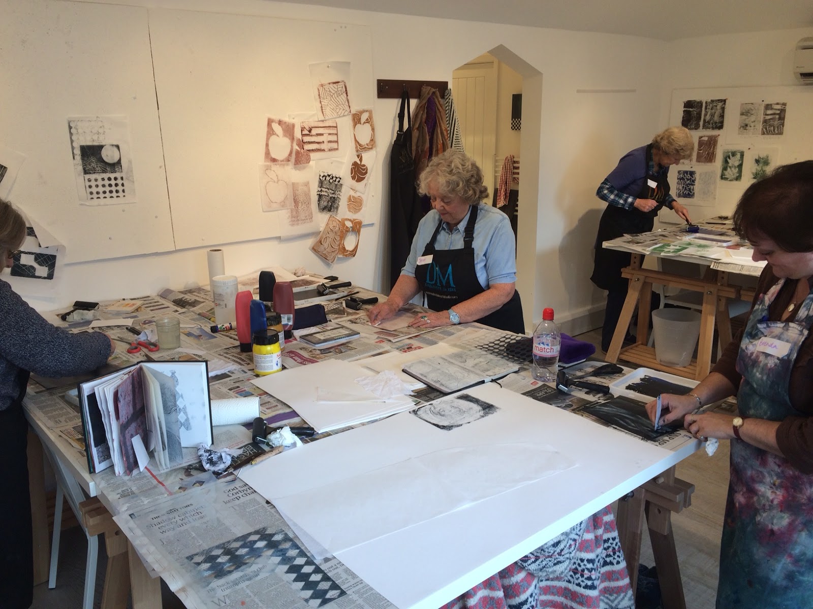 Mixed Media Monoprint